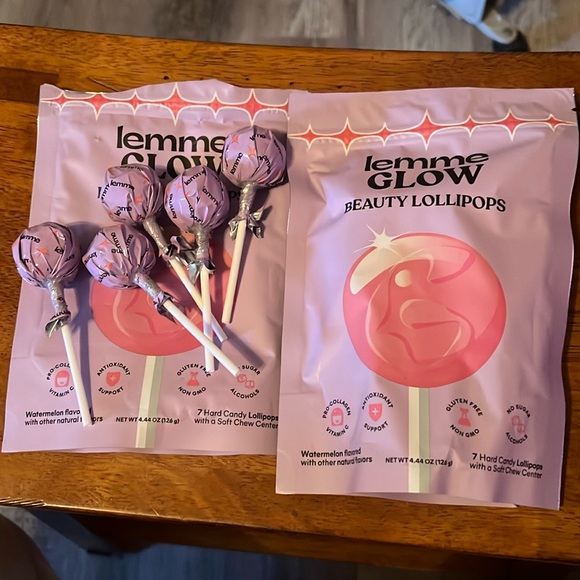 lemme | Skincare | Lemme Glow Beauty Lollipops 2 Count Bundle | Poshmark